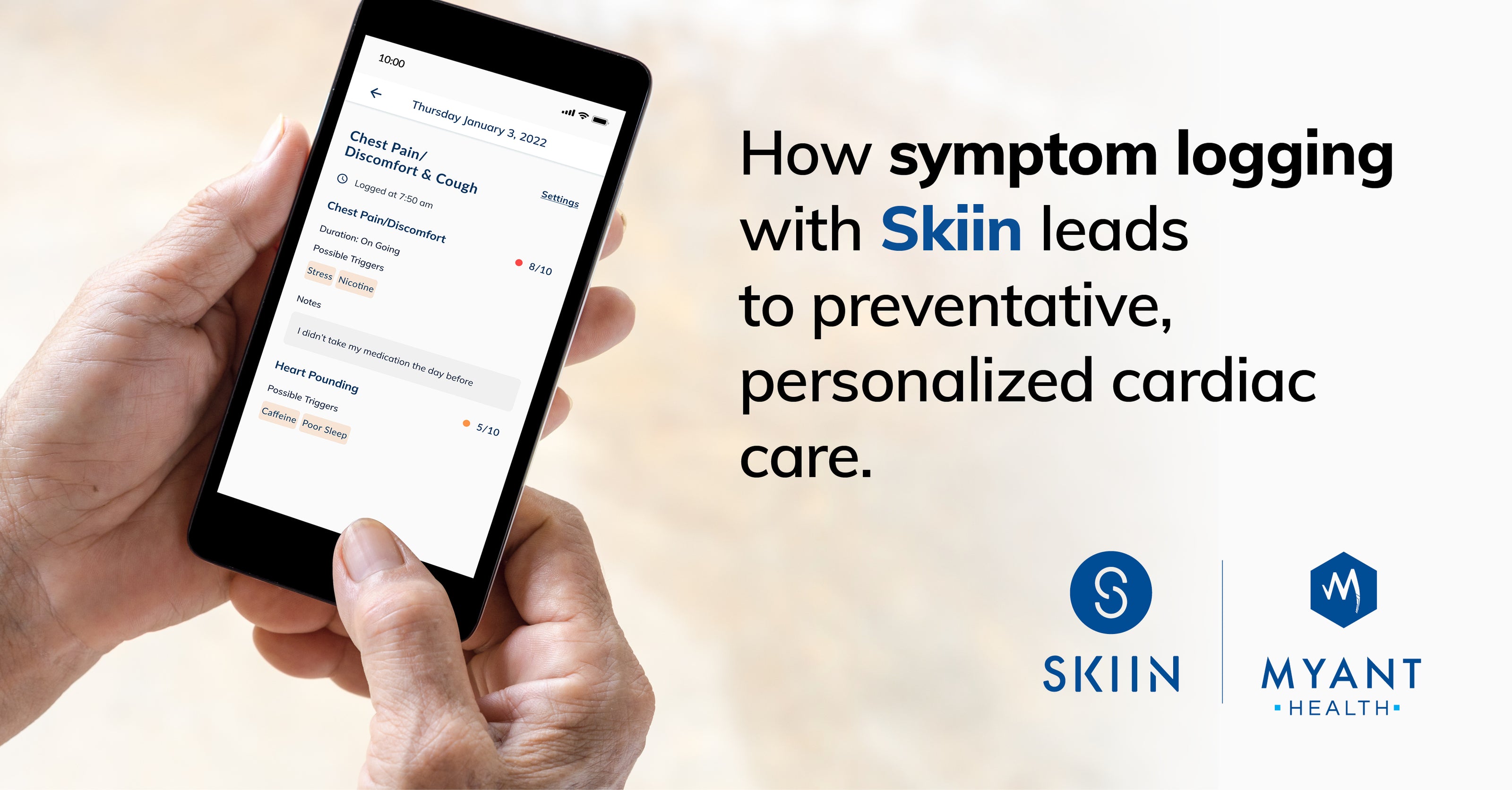 How Symptom Logging With Skiin Leads to Preventative, Personalized Car ...